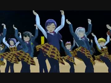 【MMD】月と太陽のめぐり_765_allstar.mp4 - ニコニ･コモンズ