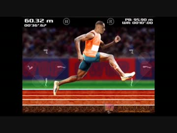 QWOP 100mを1分以内で走ってみた - ニコニ･コモンズ