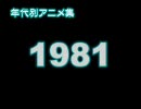 年代別アニメ集 1981 - nicozon